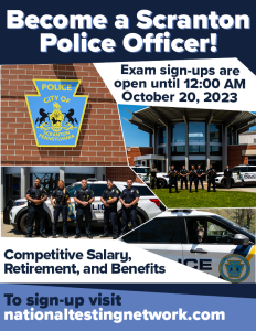 Become a Scranton Police Officer! – City of Scranton