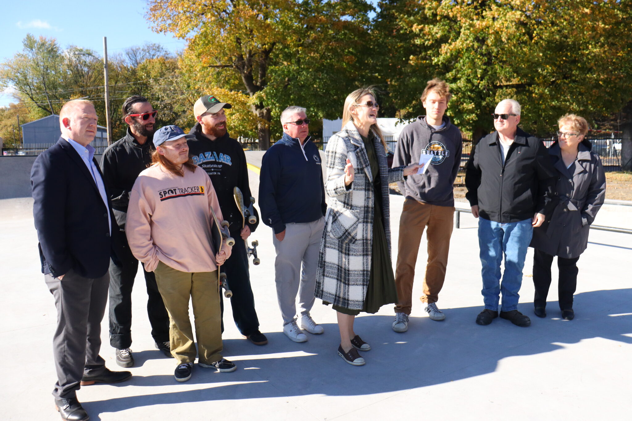 Mayor Cognetti Opens New Weston Field Skate Park – City of Scranton